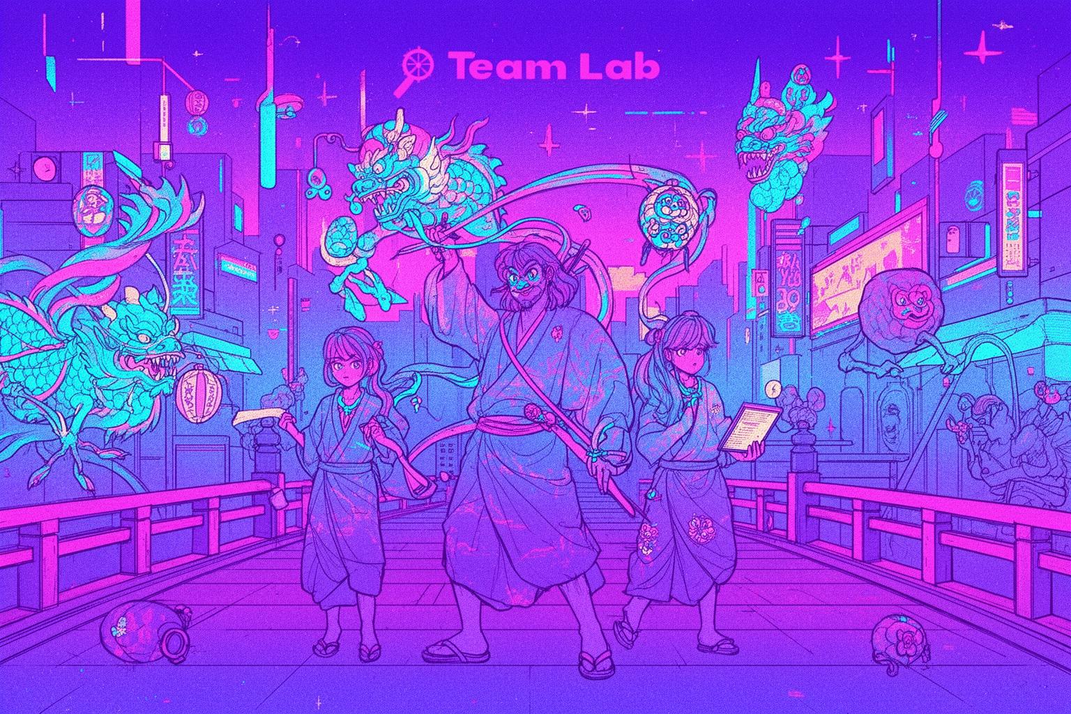 Digital Embers: The Future-Forward Fire Festival Vibe of TeamLab | Japaan